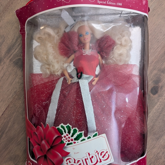 Barbie | Toys | Barbie Special Edition Doll In Red Dress | Poshmark